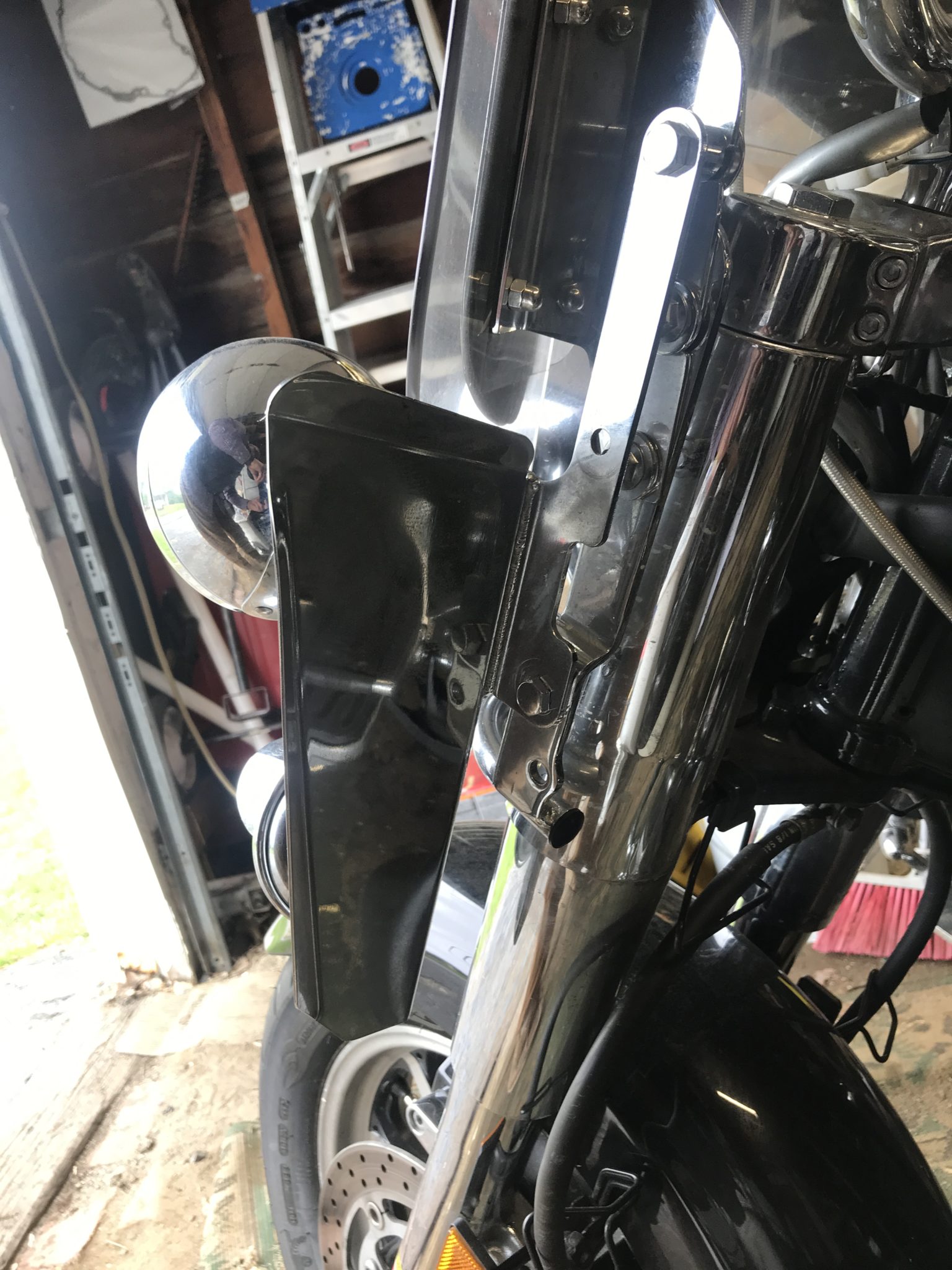 Chrome Lower Wind Deflectors – Yamaha Road Star